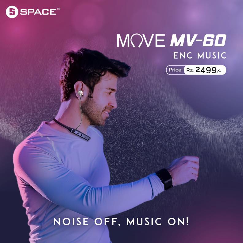 Move Wireless Neckband Earphones