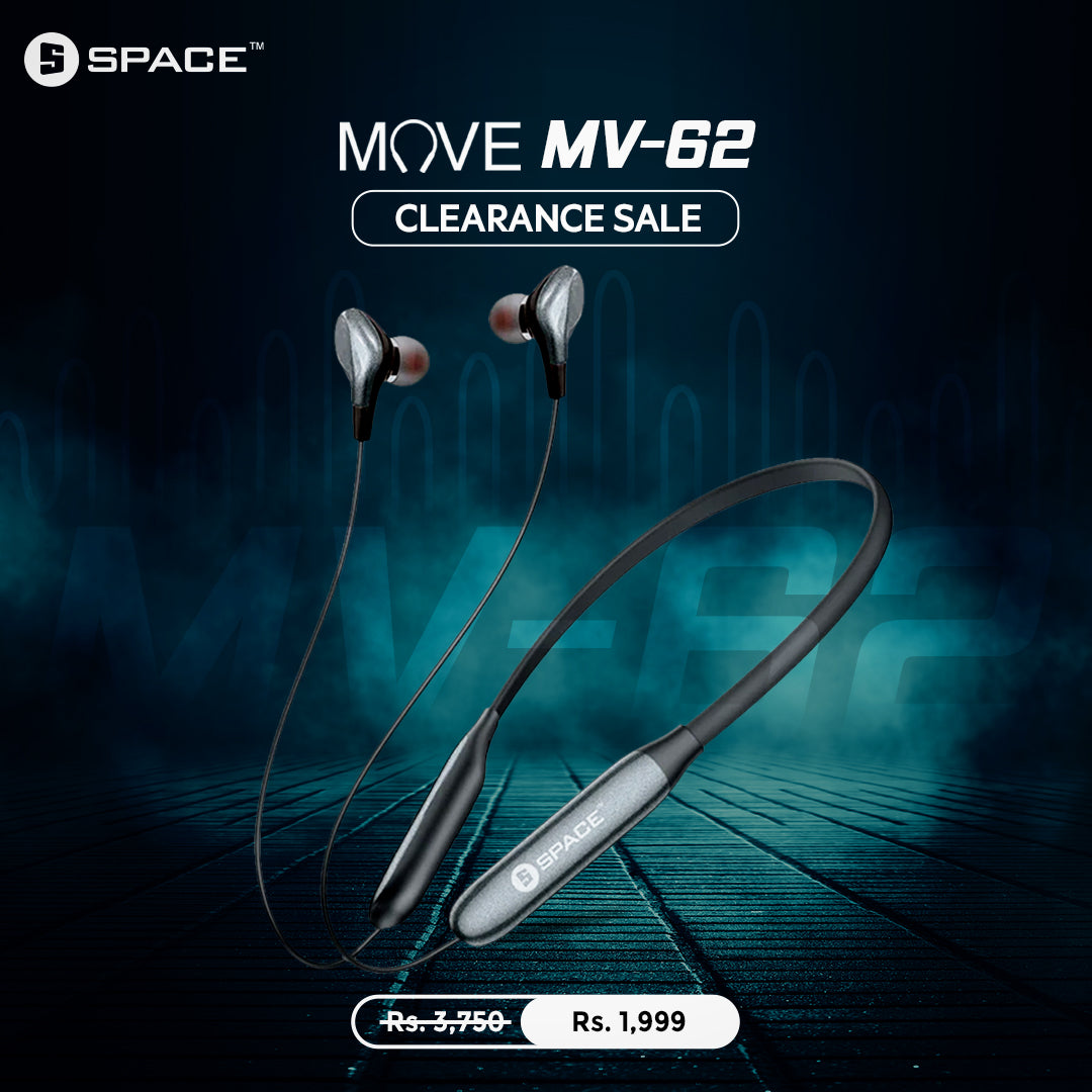Move Wireless Neckband Earphones